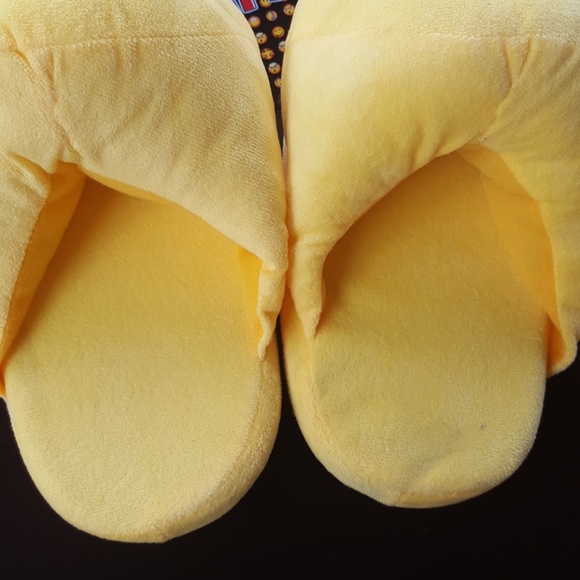 Shoes | Yellow Plush Emoji Slippers Laughing Crying | Poshmark